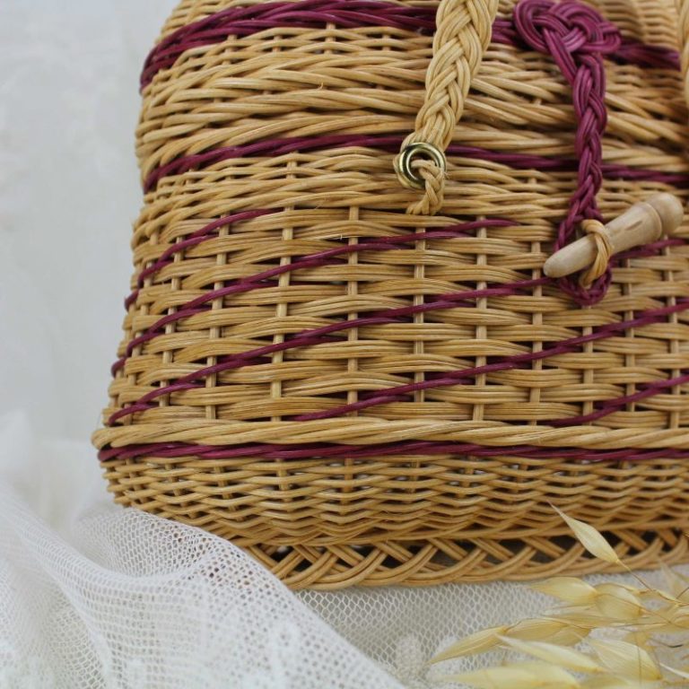 Sac panier Margot – Vannerie Osier Rotin