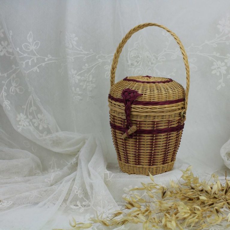 Petit panier Agathe – Vannerie Osier Rotin